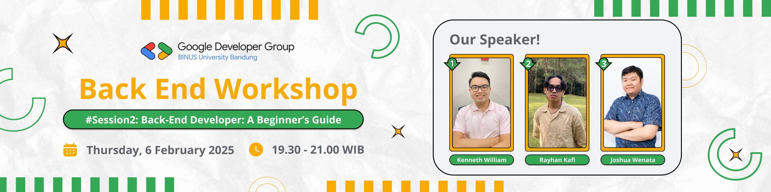 See Back-End Developer : A Beginner's Guide - Back End Workshop #2 at Google Developer Groups ...